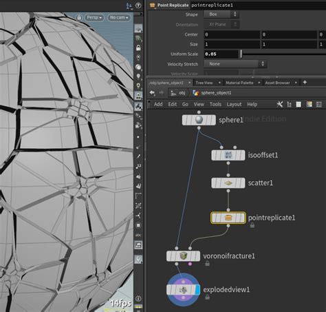 Add Smaller Fracture Shards To An Fracture Object Effects Odforum