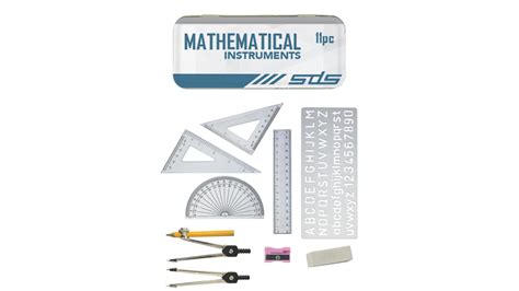 Sds 11 Piece Math Set Strive Stationers
