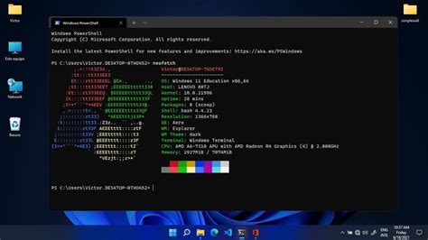 Neofetch On Windows 11 Is Showing The Old Windows Xp Logo Windows10