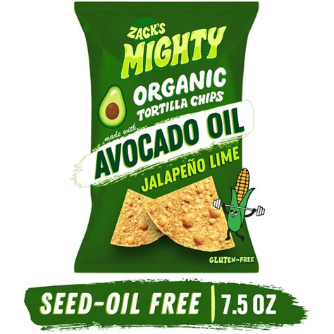 Zacks Mighty Avocado Oil Tortilla Chips 7 5 Oz Delivery Or Pickup Near Me Instacart