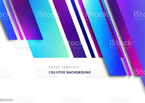 기울어진 줄무늬와 선 비즈니스 프리젠 테이션 앱 커버 및 웹 사이트 디자인을위한 템플릿 벡터 선에 대한 스톡 벡터 아트 및 기타 이미지 Istock