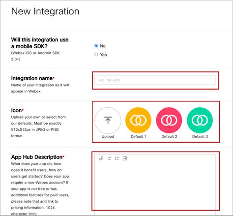 Webex Webinars Integration