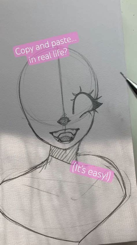 Face Drawing Tutorial Easy