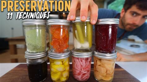 The 11 Most Common Preservation Methods And Techniques Youtube