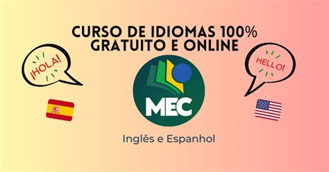 Que Tal Fazer Um Curso De Inglês Ou Espanhol Sem Sair De Casa E 100