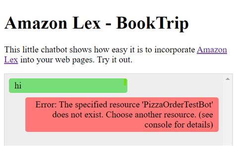 Aws Lex Web Ui Integration Rawslambda