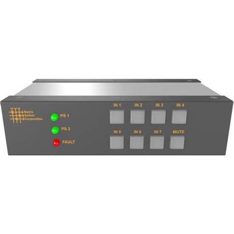 User Manual Matrix Switch 7 Input 1 Output Search For Manual Online