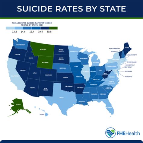 Suicide Rates By State A Look At Trends Fhe Health