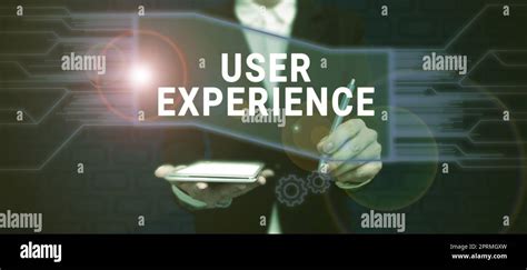 Text Caption Presenting User Experience Business Approach How A Person Reacts And Feels After
