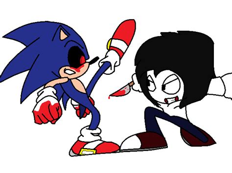 Sonic Exe Vs Jeff By Creepiest Pasta 4evr On Deviantart