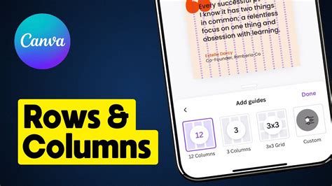 How To Add Grid Lines Columns And Rows On Canva YouTube