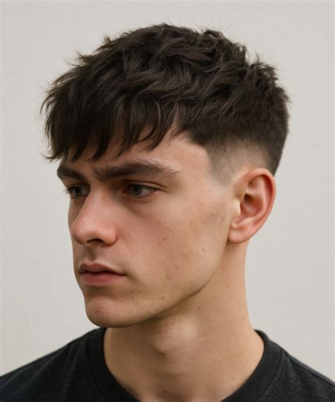 28 Textured Fringe Haircut Styles For Men 2025