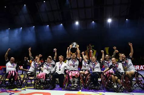 Naked England Wheelchair Rugby Stars Poured Beer On Each Other On Bus After World Cup Win