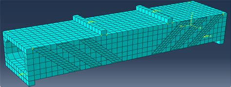 Finite Element Model Of The Prestressed Hollow Slab Reinforced