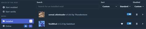 Installing Mods Using A Mod Manager Voices Of The Void Modding Wiki
