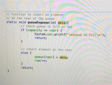 Solved Q3 Write A Program That Implements An Array Based