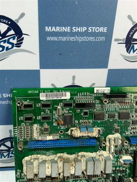 York Refrigeration Controls Unisab Ii Rs Rev M Dk 8260 Controller Marine Ship Store