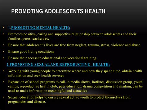 Growth And Development Of Adolescent Nursing Pptx