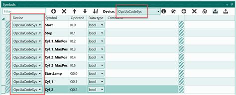 Symbolic Table Plc Lab