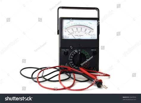 Ohms Meter Used Test Electrical Current Stock Photo 22643533 Shutterstock