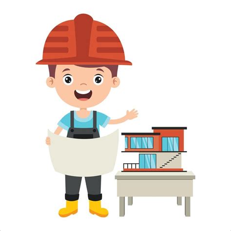 Caricatura Dibujo De Un Arquitecto