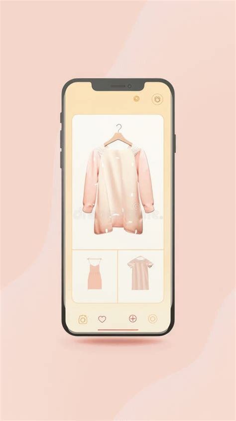 Fashion Mobile App Ui Design For Womens Clothing Store With Product