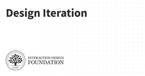 What Is Design Iteration Ixdf