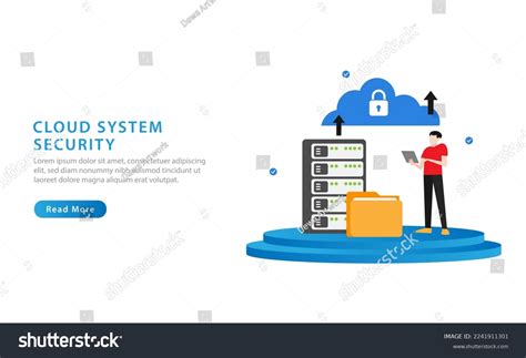 Cloud System Concept Data Center File เวกเตอร์สต็อก ปลอดค่าลิขสิทธิ์ 2241911301 Shutterstock
