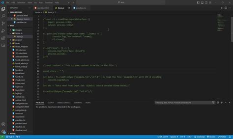 working on node js project with fs module raksith s s posted on the topic linkedin