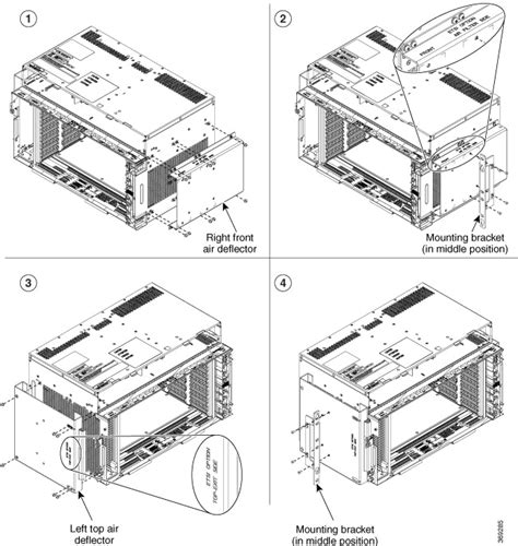 Cisco NCS 2000 Series Hardware Installation Guide Mounting The Brackets On NCS 2006 Shelf