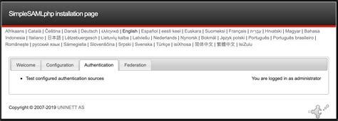 8 Cannot Configure The Site As Saml Sp With Simplesamlphpauth