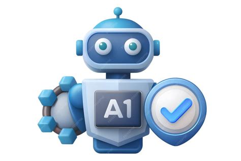 Ai Robot And Quality Assurance System Icons For Integrated Ai In Qa