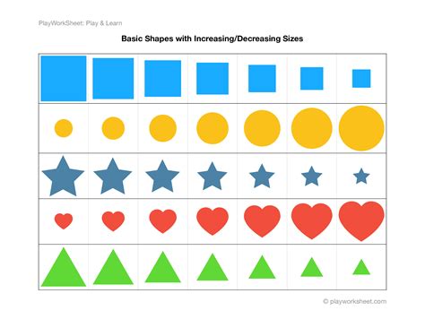 Sorting By Color Shape And Size Worksheets At Janie Clark Blog