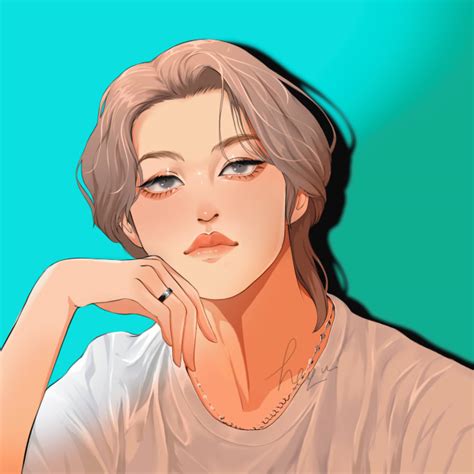 Draw Kpop Fan Art Or You In My Style By Hazeart0 Fiverr