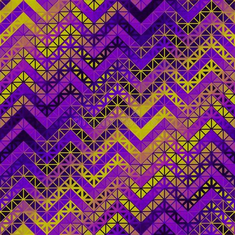 Seamless Vector Pattern Background Of A Triangles Abstract Chevron Geometric Seamless