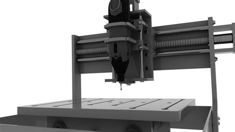 3d Cnc Machine Model Turbosquid 1307199