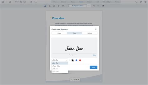 create easy signature workflows apryse