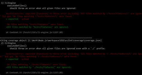 Doesnt Find The Files With Eslintignore Is Not In The Cwd And Cwd Path