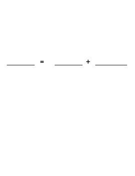Compose Decompose Numbers 0 30 Template By Mega Teacher TPT