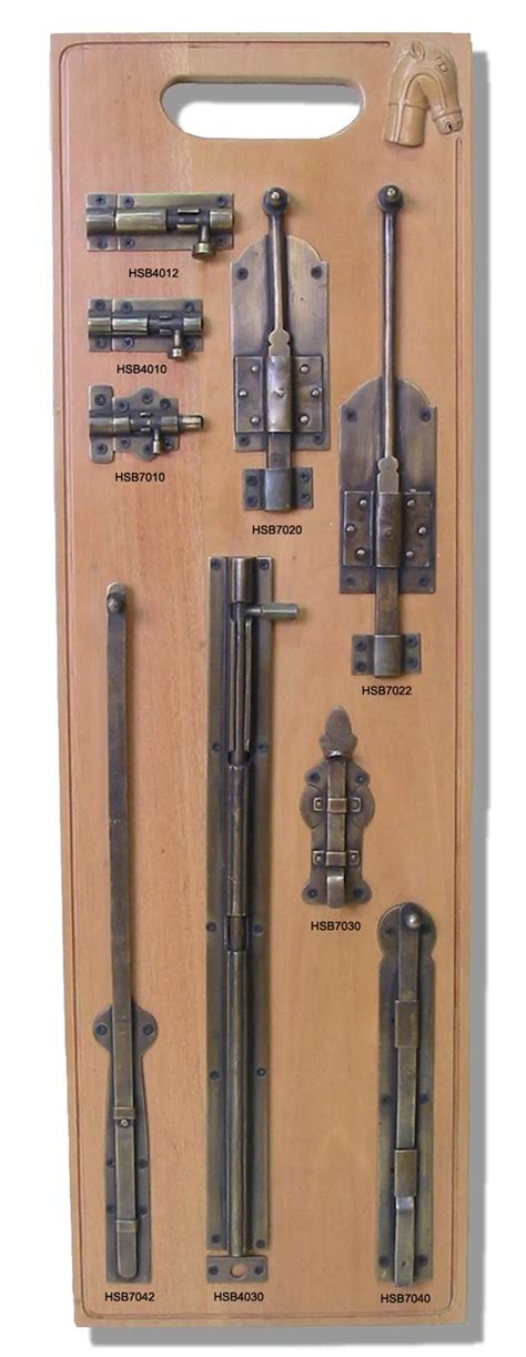 Display Boards Handcrafted Hardware