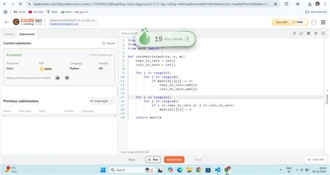 Mukesh Chaudhary On Linkedin Day19 Ninjaslayground Codingninjas Codingchallenge