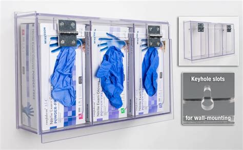 Poltex Dust Resistant Glove Box Holder 3 Position Wall Mount Glove