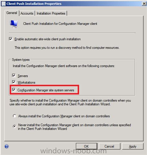 Using Sccm 2012 In A Lab Part 4 Configuring Client Settings And Adding Roles Configuration