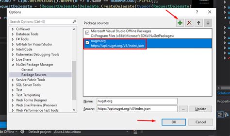 Erro Na Hora De Baixar O Pacote Do Aspnetcore 2 0 2 Nu1101 Unable To Find Package Asp Net