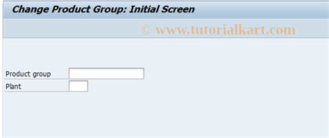 MC SAP Tcode Change Product Groups