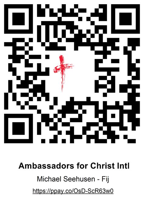 Michael Seehusen Ambassadors For Christ International