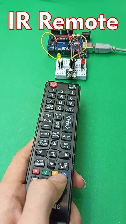 Using Ir Remote Controls With The Arduino Ir Receiver Infrared Receiver
