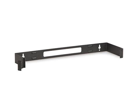 1u Wall Mounted 10 32 Tapped Patch Panel Bracket