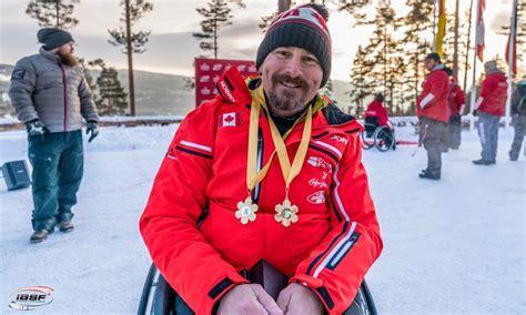 Ibsf International Bobsleigh And Skeleton Federation Canadian Lonnie Bissonnette Takes The Lead