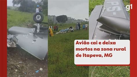 Avião Que Caiu Em Mg Transportava Dois Empresários E Familiares Para Bh